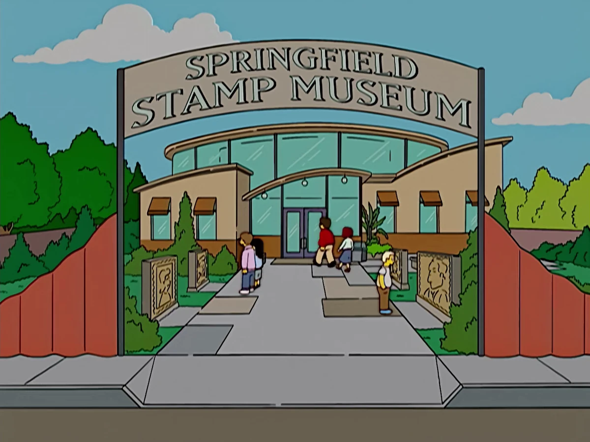 Springfield Stamp Museum | Simpsons Wiki | Fandom