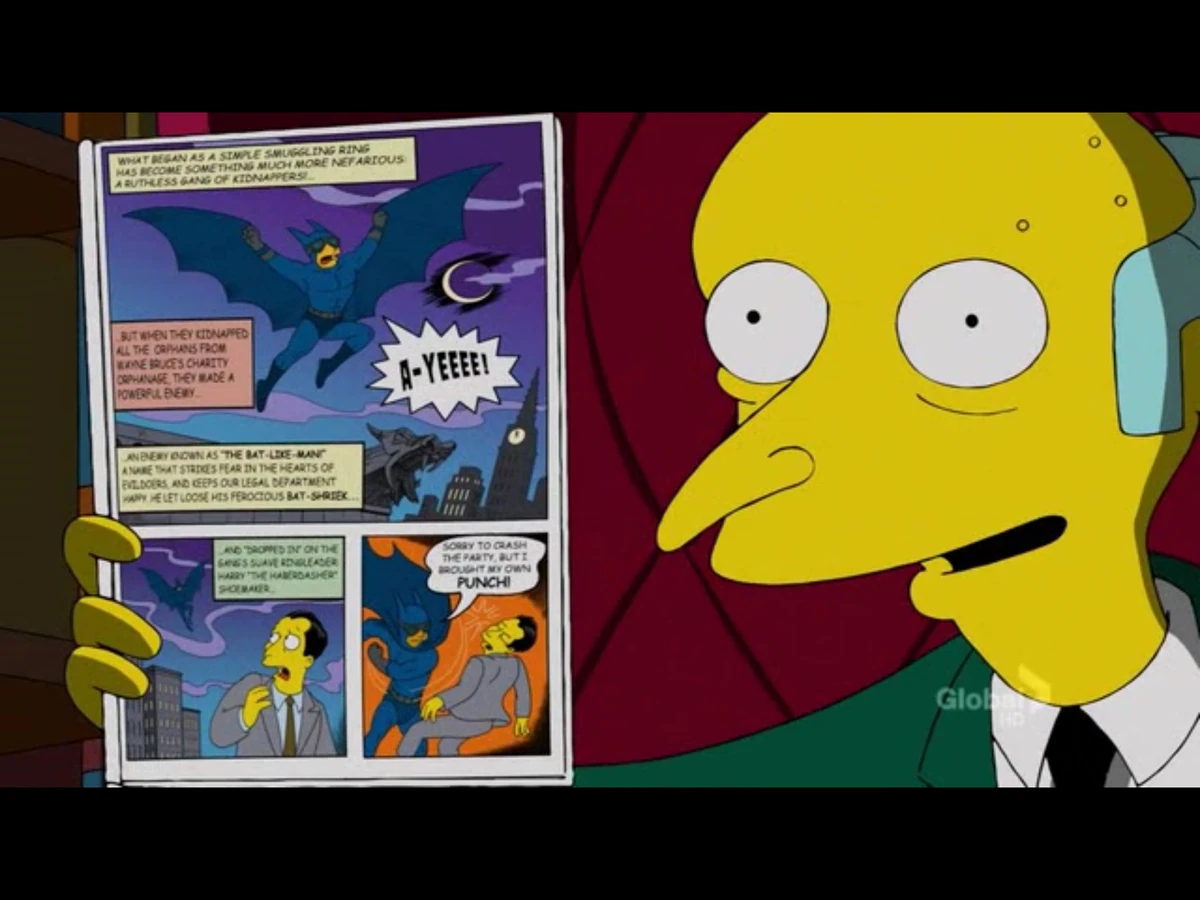 Bat-Shriek | Simpsons Wiki | Fandom