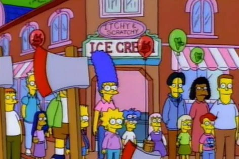 Itchy & Scratchy Ice Cream | Simpsons Wiki | Fandom