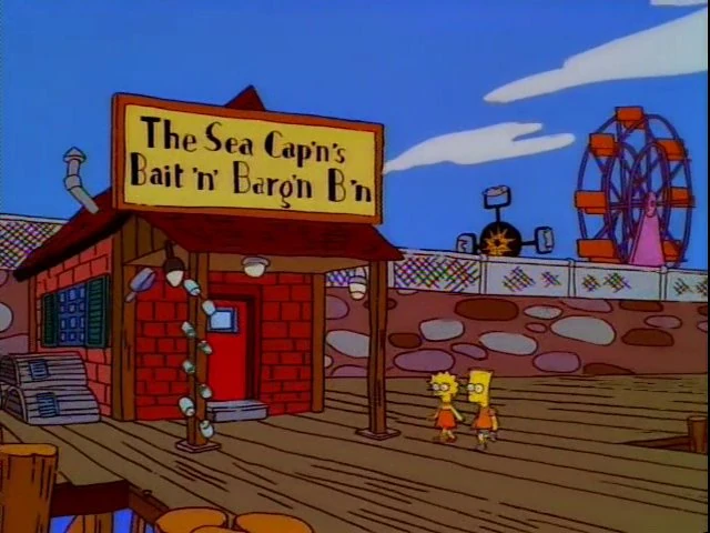 The Sea Cap'n's Bait 'n' Baron B'n | Simpsons Wiki | Fandom