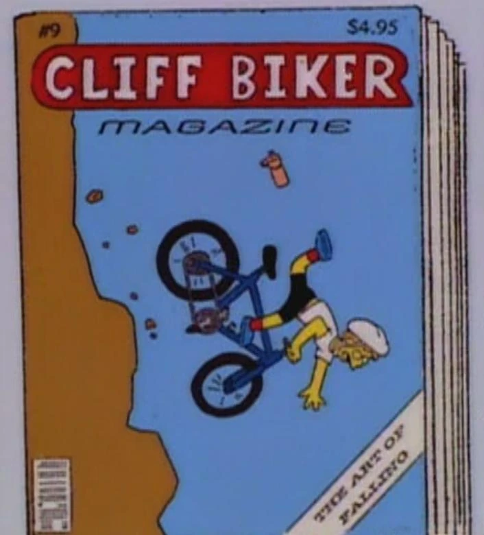 Cliff Biker Magazine | Simpsons Wiki | Fandom