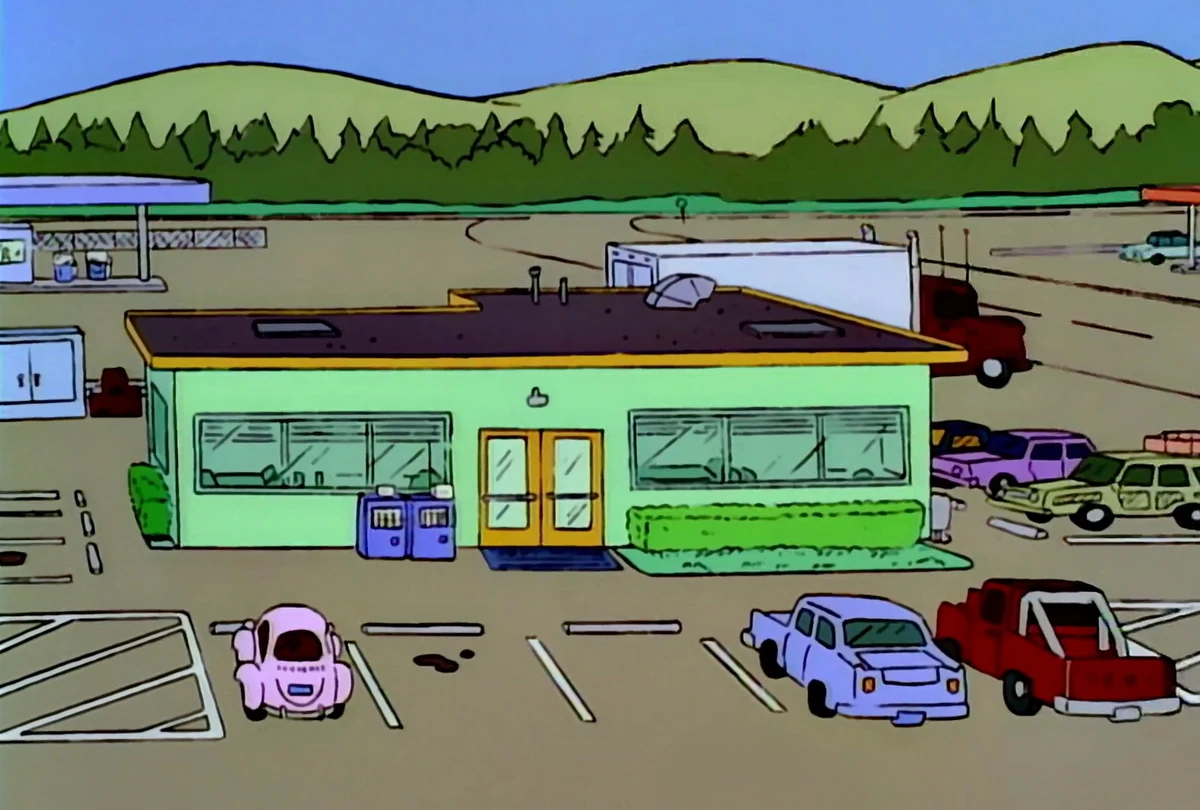 The Buzzing Sign Diner | Simpsons Wiki | Fandom