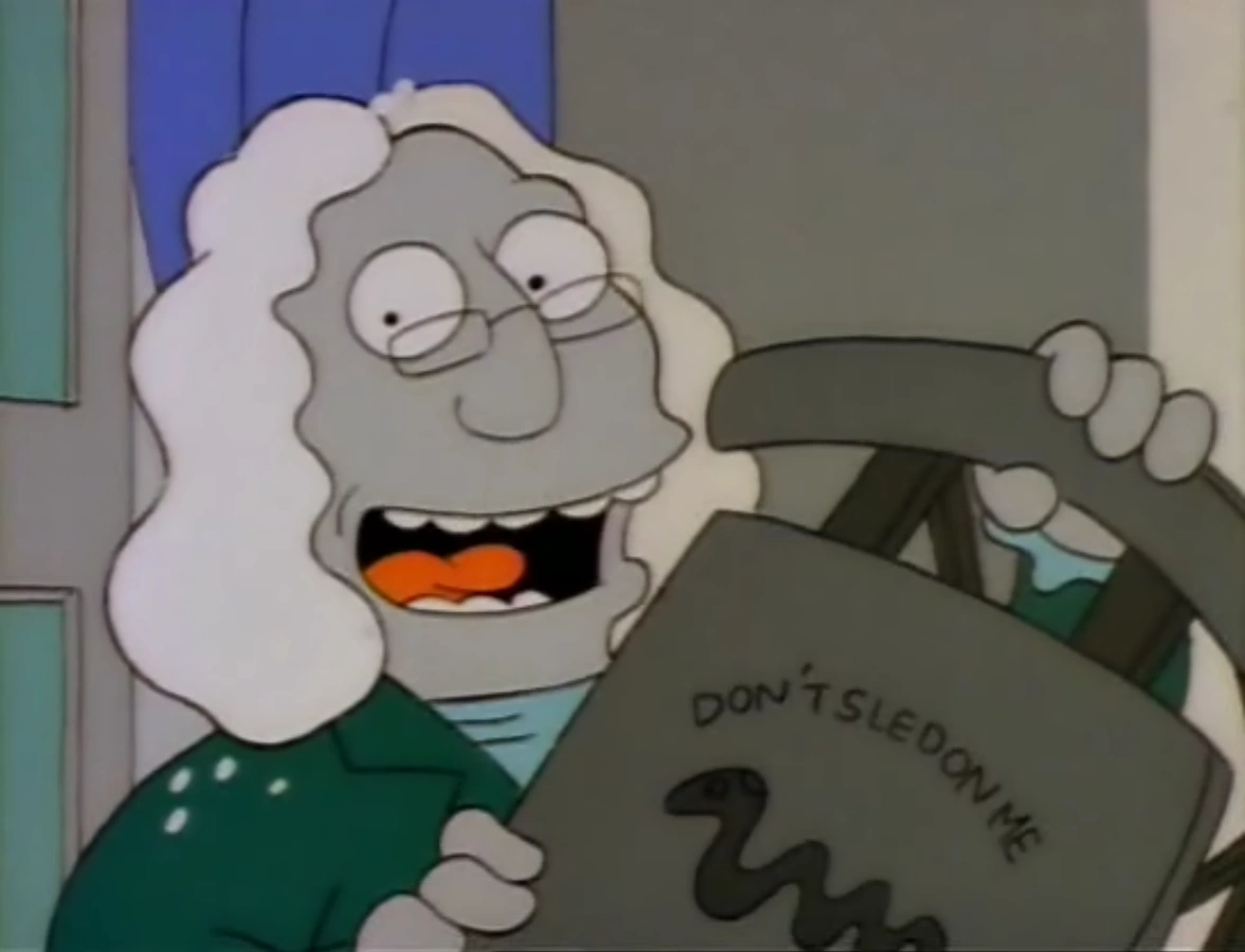 First Ever Sled | Simpsons Wiki | Fandom