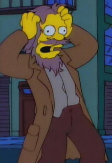 The Raving Derelict | Simpsons Wiki | Fandom