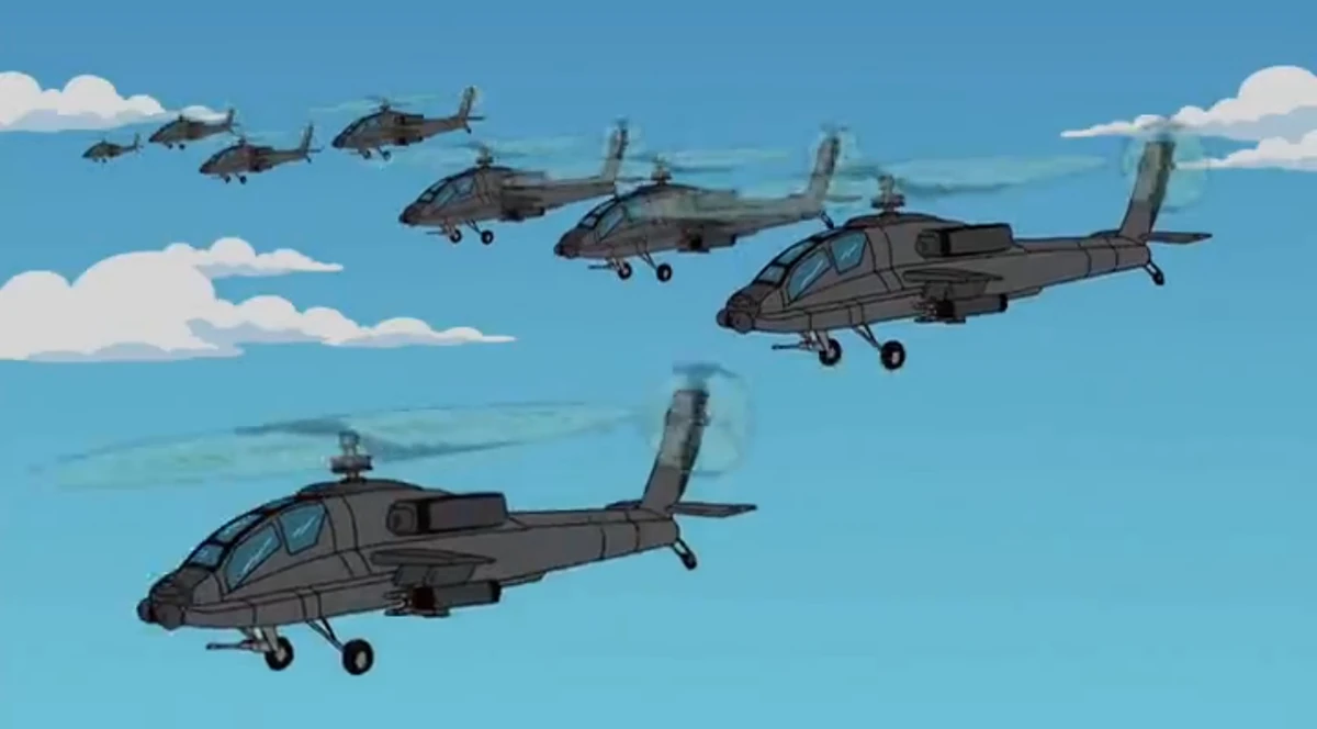 Army Attack Helicopter | Simpsons Wiki | Fandom