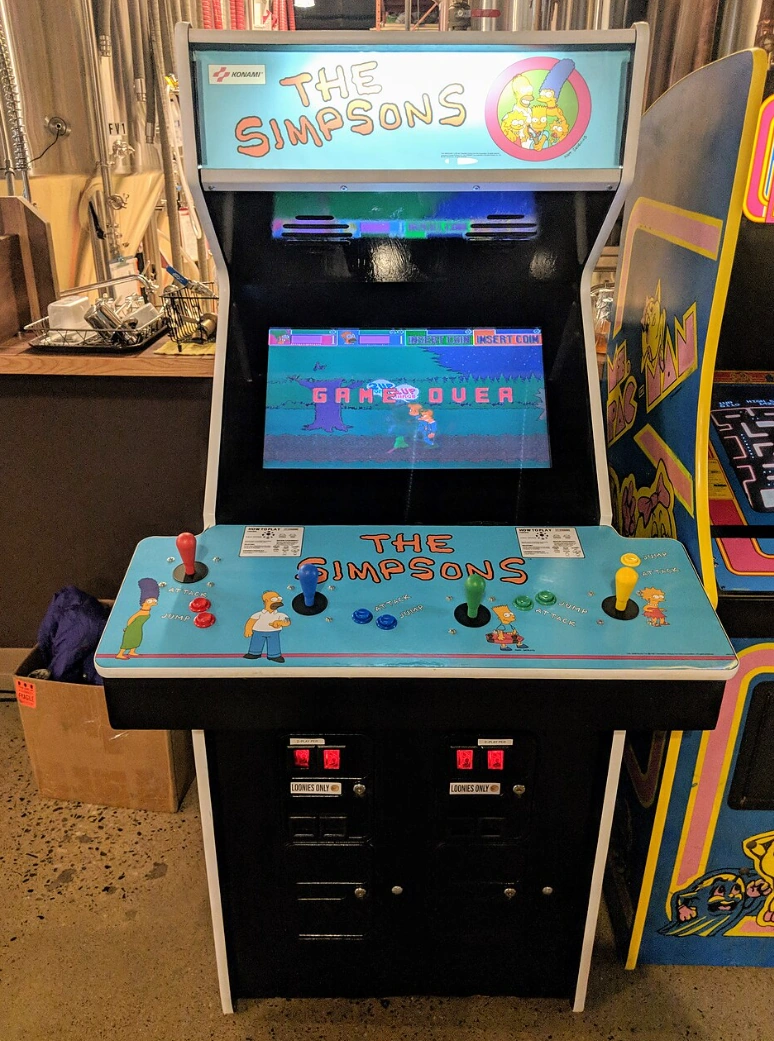 The Simpsons Arcade Game