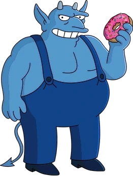 Demônio Azul | Wikisimpsons | Fandom