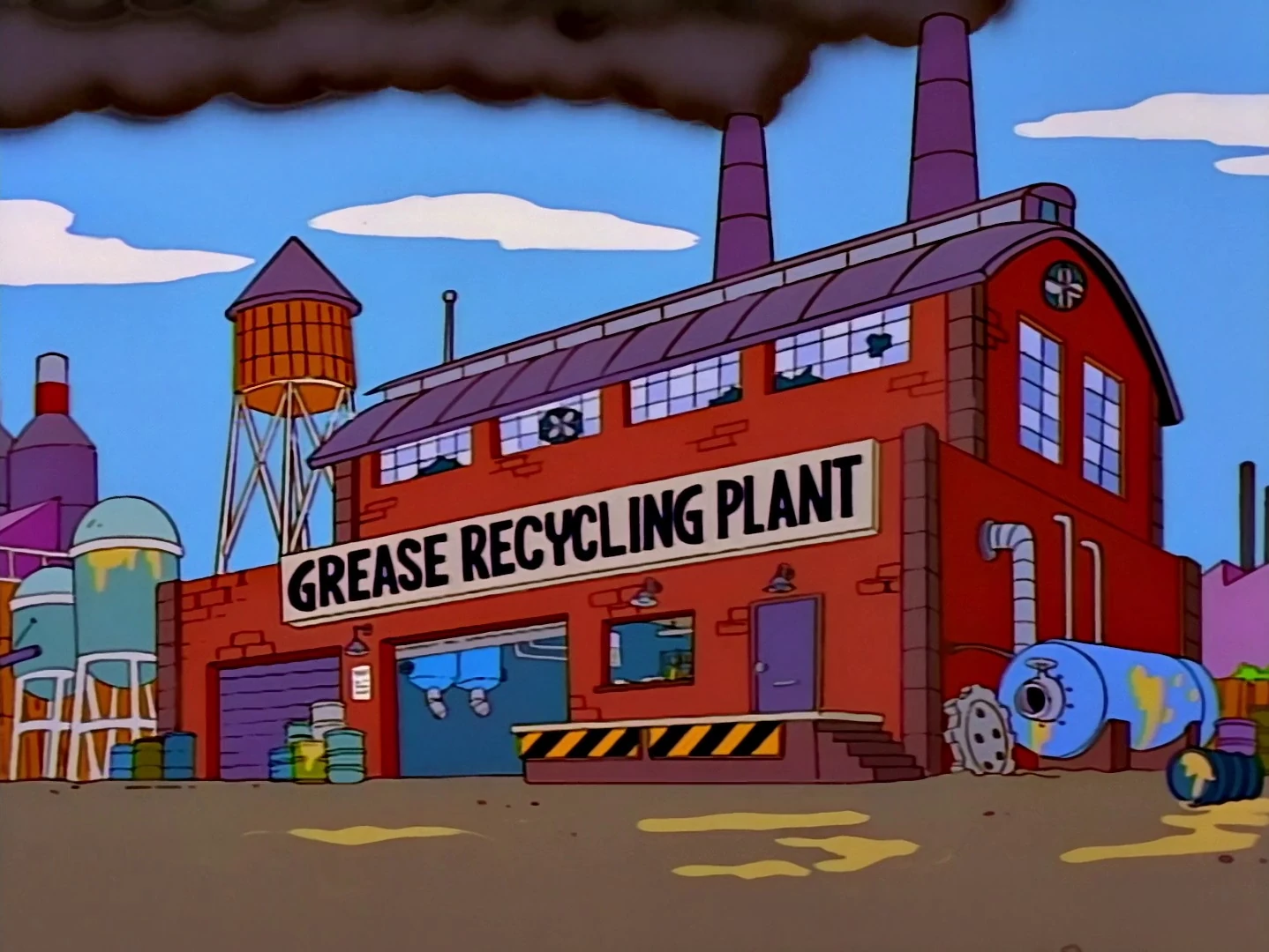 Grease Recycling Plant | Simpsons Wiki | Fandom