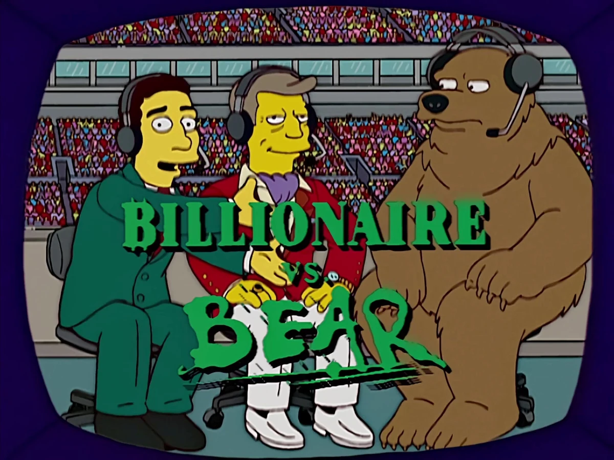 Billionaire vs. Bear | Simpsons Wiki | Fandom