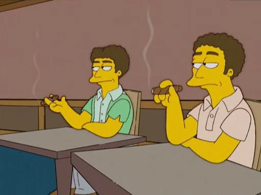 Handsome bachelor's brothers | Simpsons Wiki | Fandom