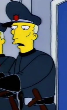 Itchy & Scratchy Land Guard 1 | Simpsons Wiki | Fandom