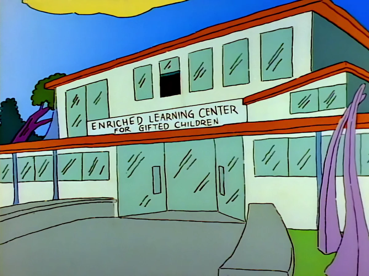 Enriched Learning Center for Gifted Children | Simpsons Wiki | Fandom