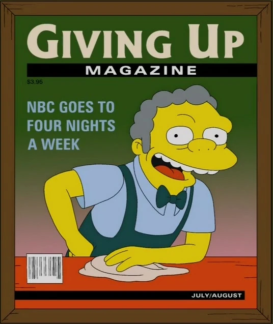 Giving Up Magazine | Simpsons Wiki | Fandom