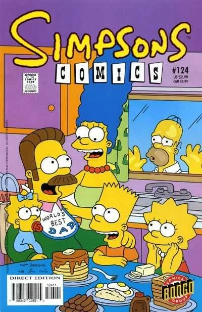 Simpsons Comics 124 | Simpsons Wiki | Fandom