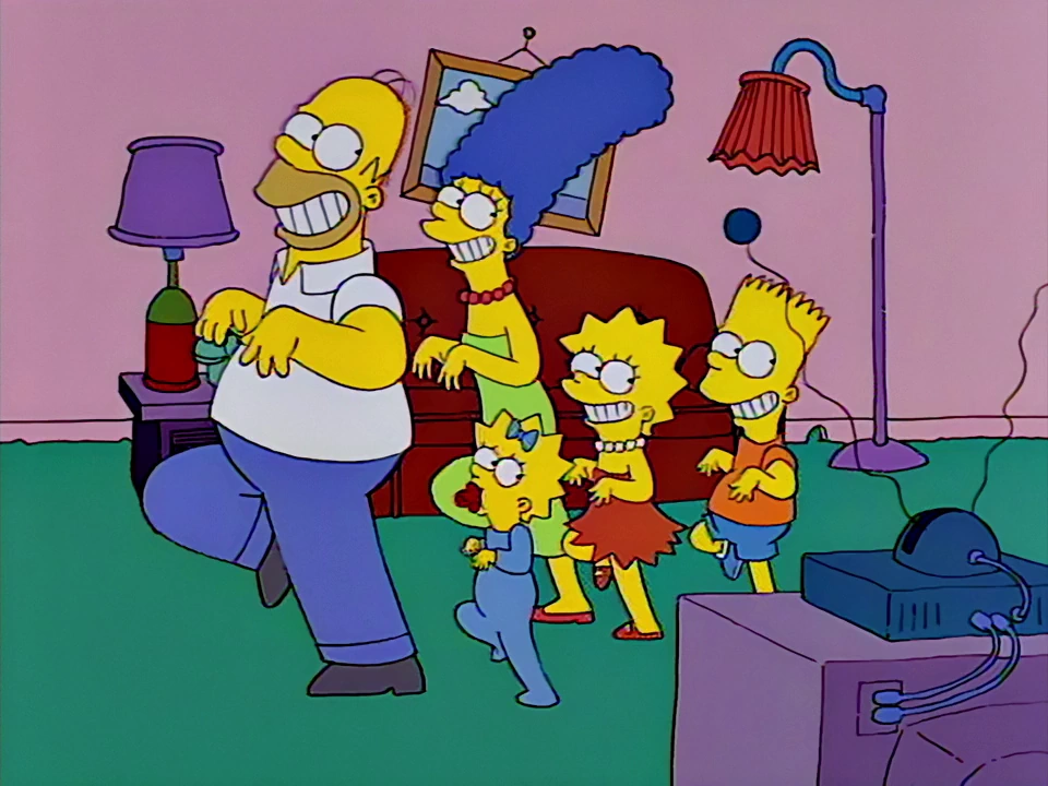 Repeating Room couch gag | Simpsons Wiki | Fandom