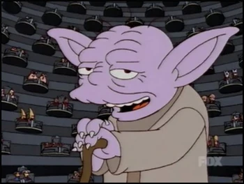 Yoda (violet) | Wiki Les Simpson | Fandom