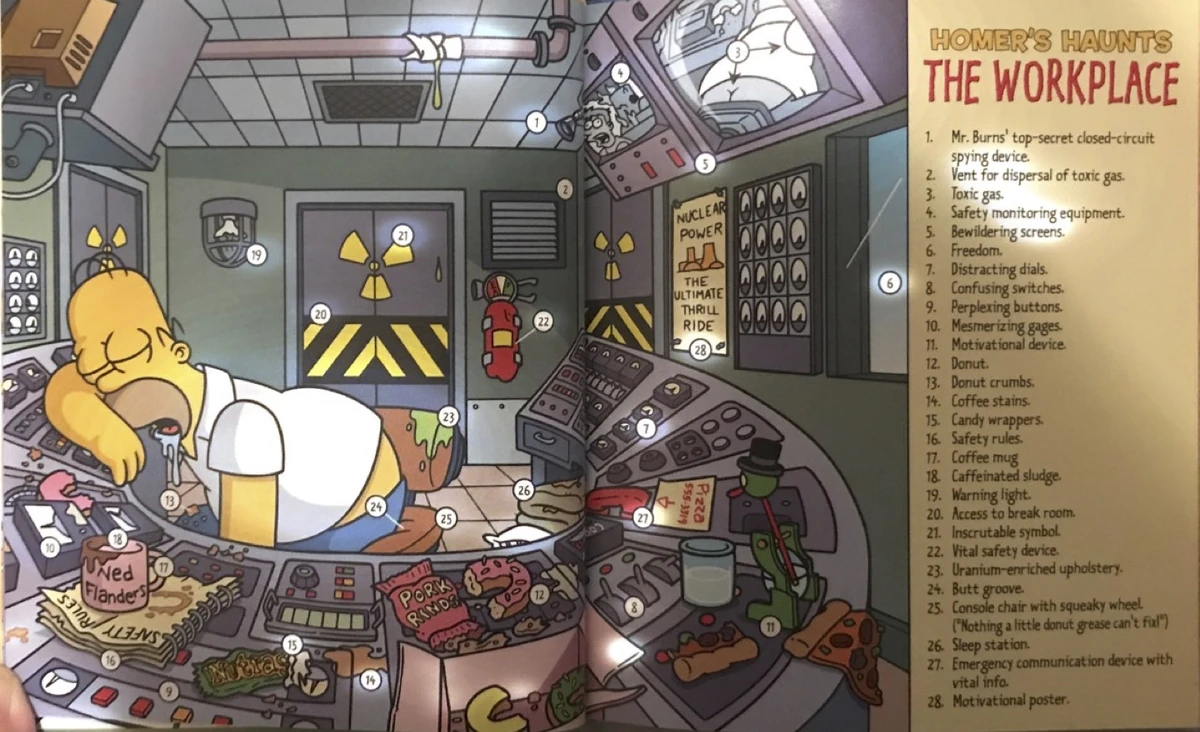 Homer's Haunts: The Workplace | Simpsons Wiki | Fandom
