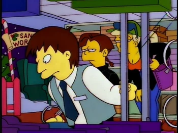 Try-N-Save Clerk | Simpsons Wiki | Fandom