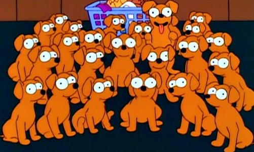 Greypound Puppies | Wikisimpsons | Fandom