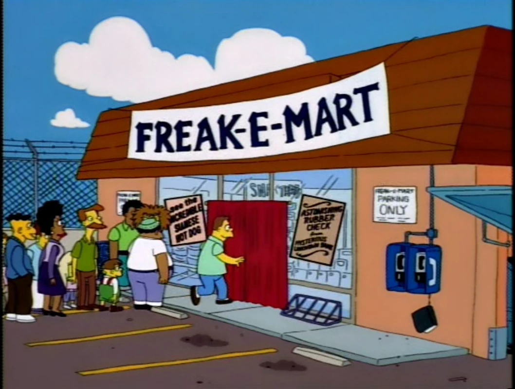 Freak-E-Mart | Simpsons Wiki | Fandom