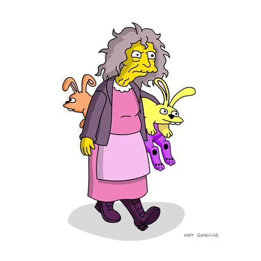 Crazy Cat Lady/Gallery | Simpsons Wiki | Fandom