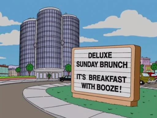 Deluxe Sunday Brunch | Simpsons Wiki | Fandom