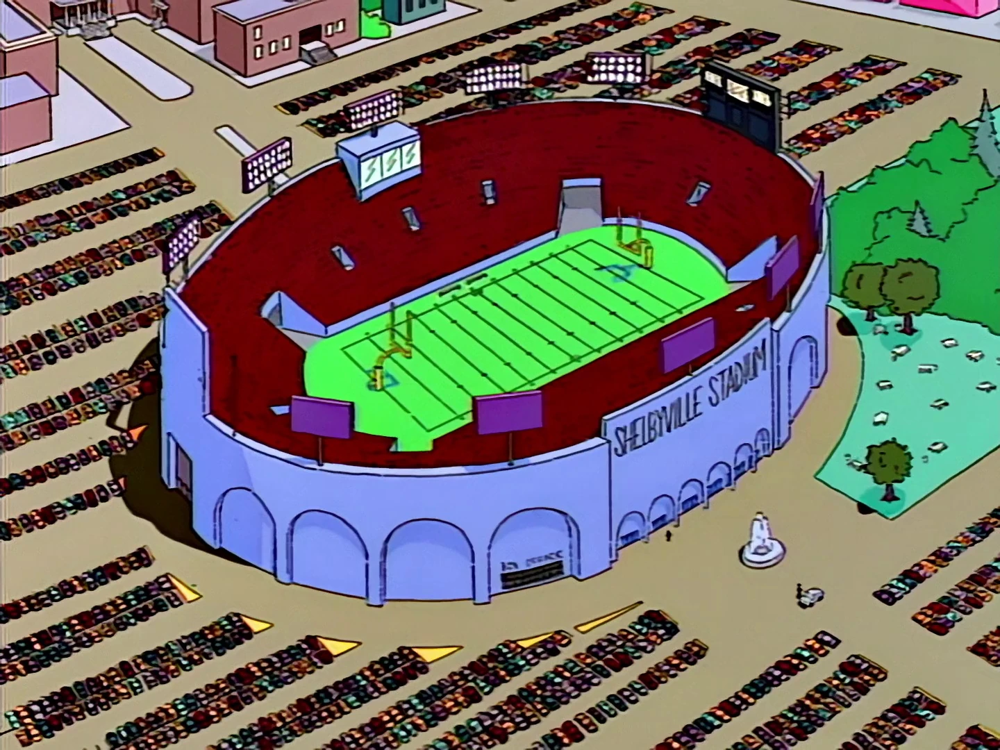 Shelbyville Stadium | Simpsons Wiki | Fandom