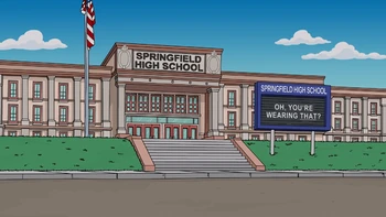Springfield High School | Simpsons Fanon | Fandom