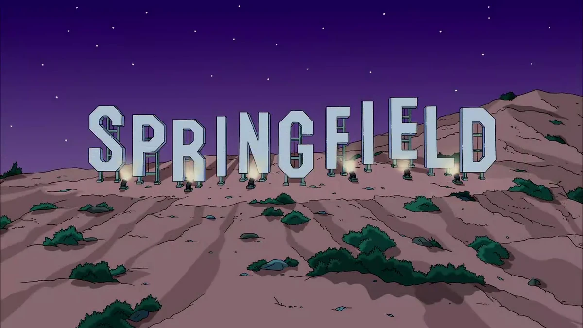 Springfield sign | Simpsons Fanon | Fandom