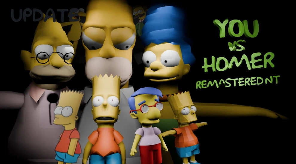 YOU vs HOMER: Remastered'nt | Simpsons Fanon | Fandom