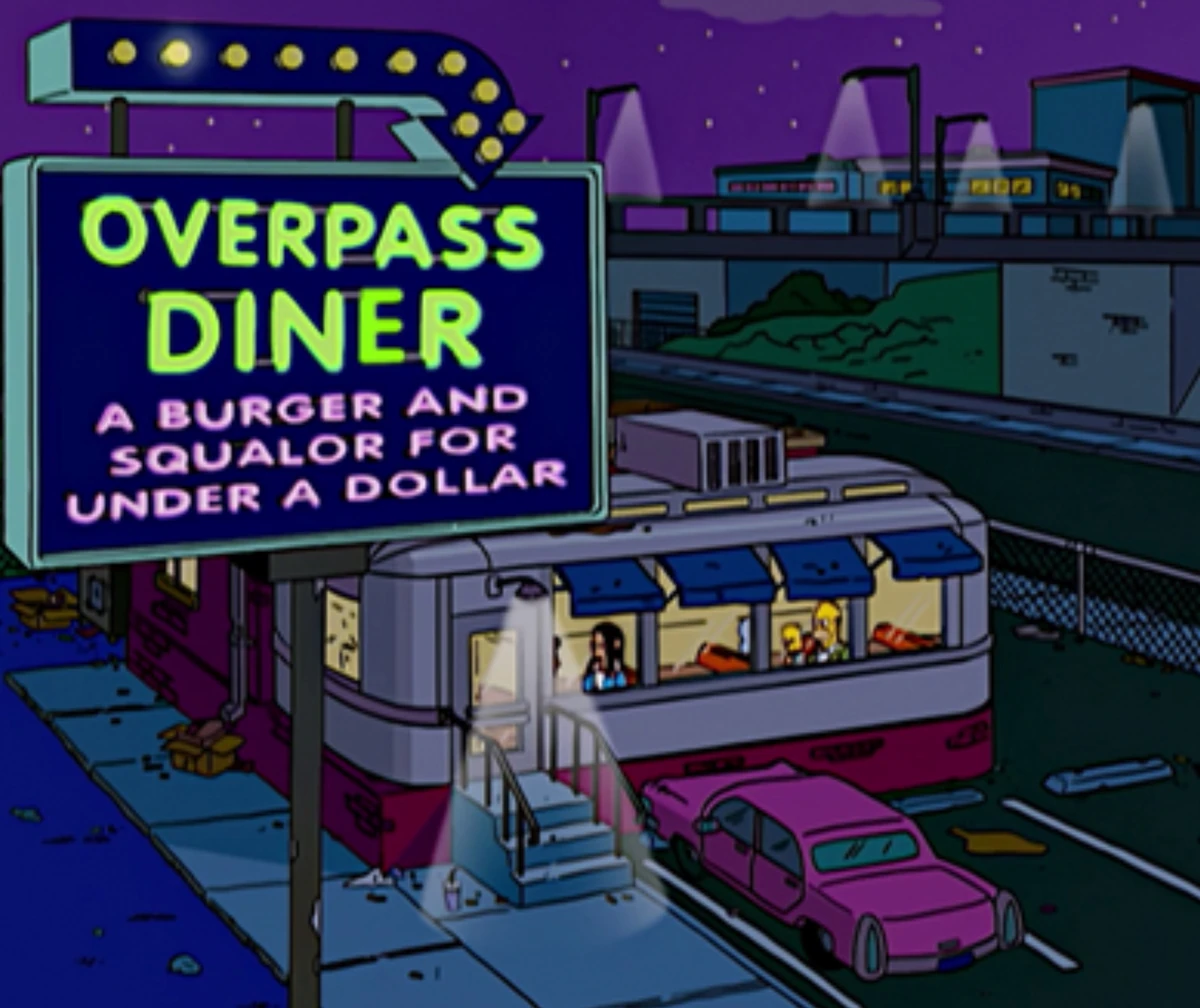 Overpass Diner | Simpsons Fanon | Fandom