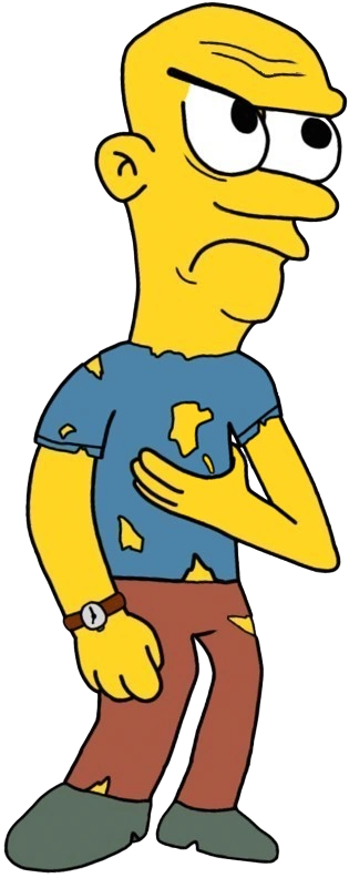 Chuck the Homeless Man | Simpsons Fanon | Fandom