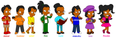 The Nahasapeemapetilon Octuplets | Simpsons Fanon | Fandom