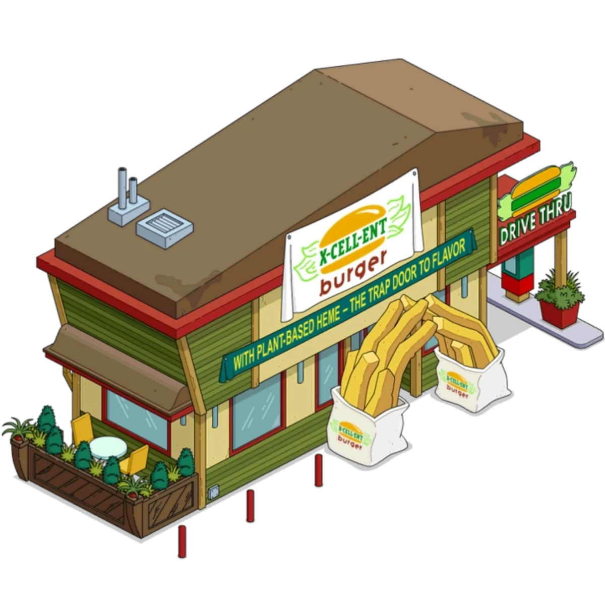 X-Cell-Ent Burger | Simpsons Fanon | Fandom