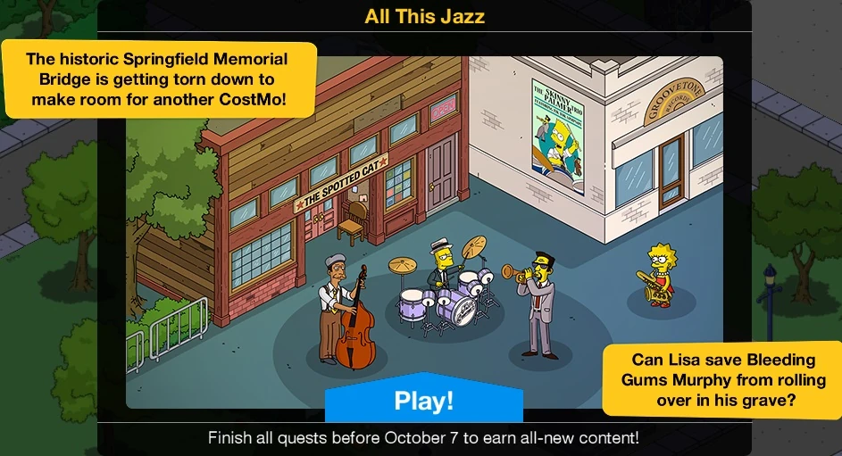 All This Jazz 2020 Event | The Simpsons: Tapped Out Wiki | Fandom