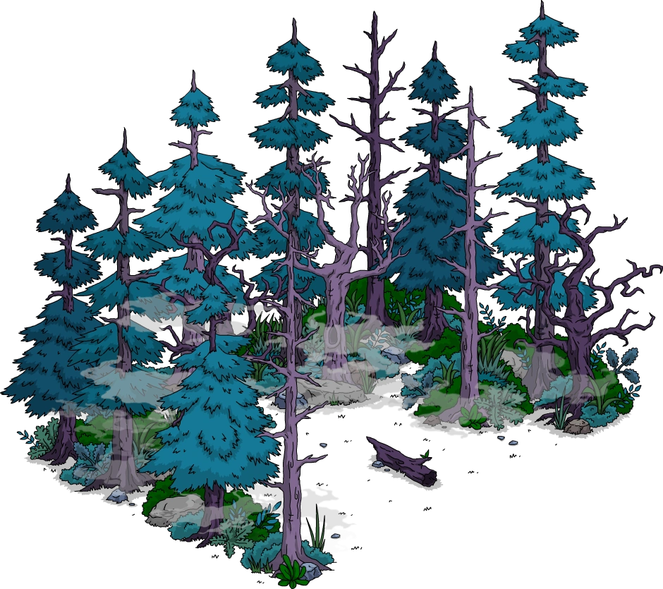Springfield Cursed Forest | The Simpsons: Tapped Out Wiki | Fandom