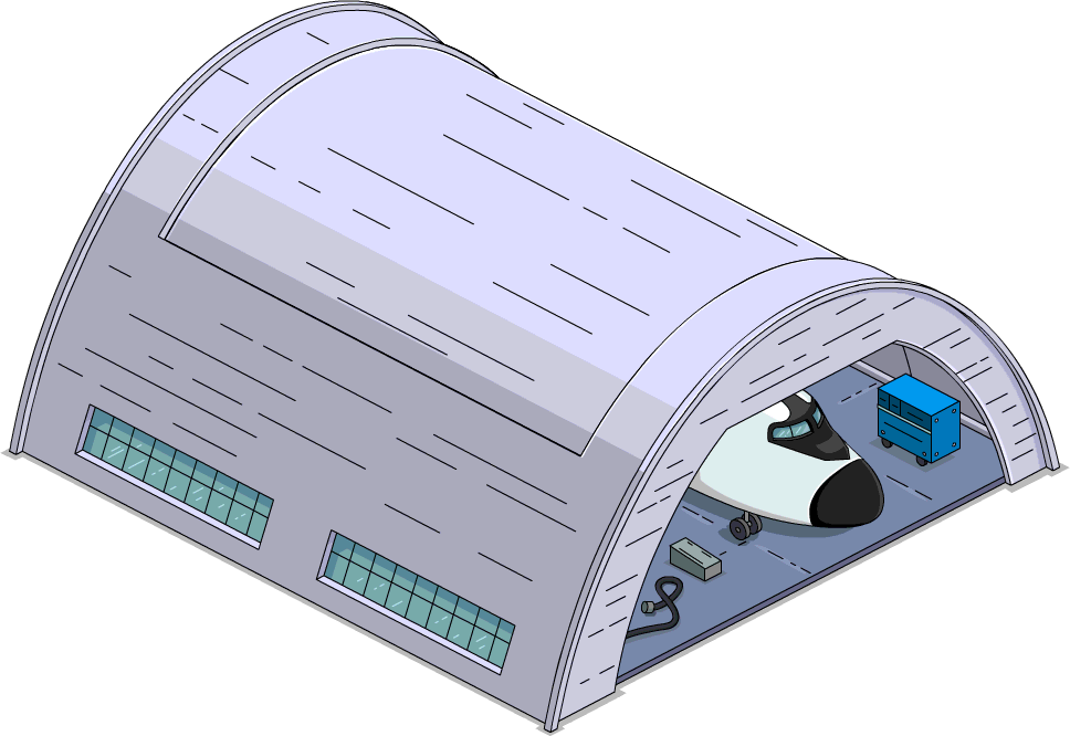 Shuttle Hangar | The Simpsons: Tapped Out Wiki | Fandom