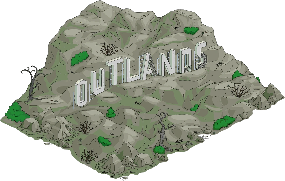 Outland Sign | The Simpsons: Tapped Out Wiki | Fandom