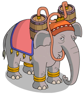 Party Elephant | The Simpsons: Tapped Out Wiki | Fandom