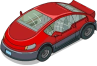 Red Electric Car | The Simpsons: Tapped Out Wiki | Fandom