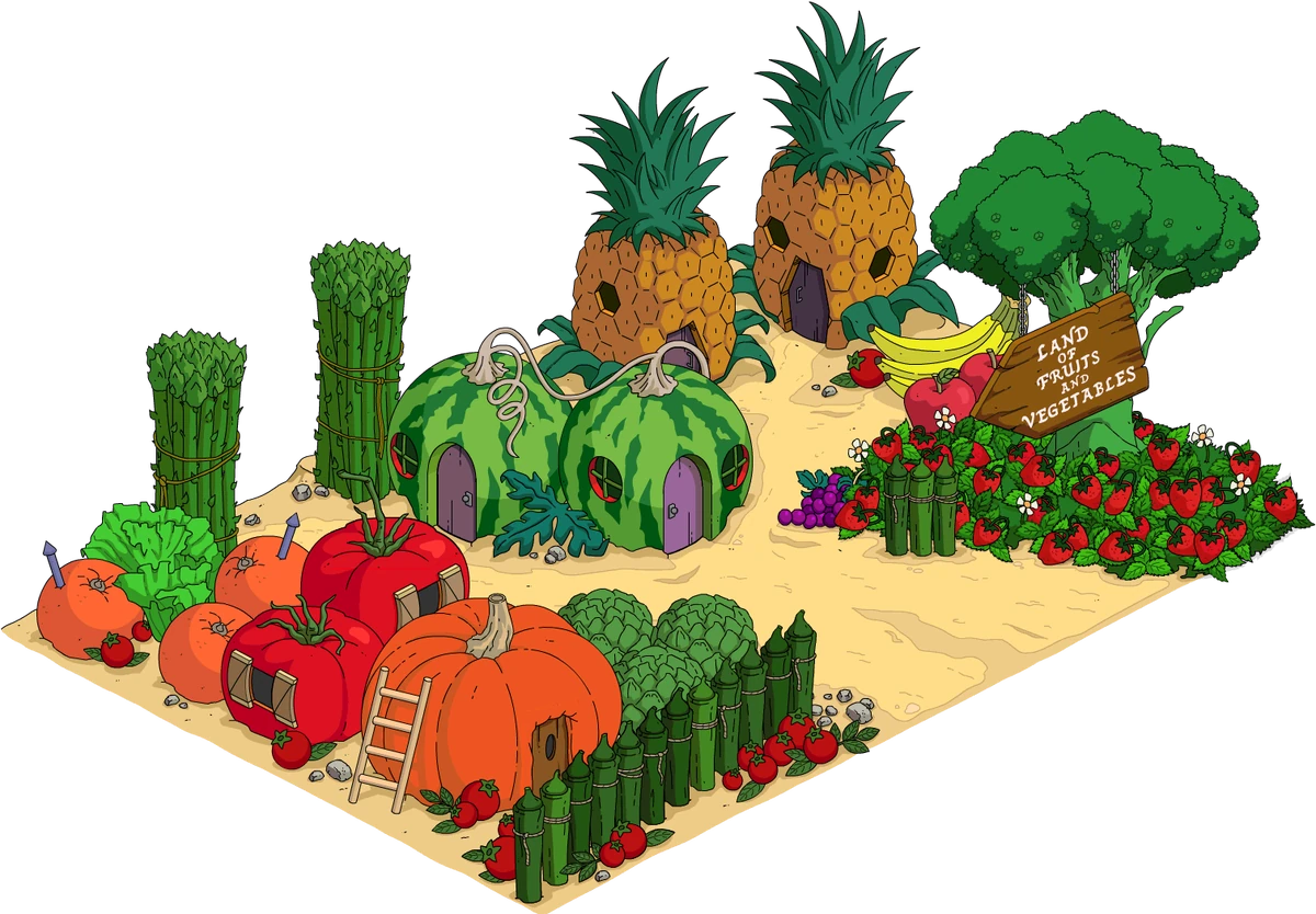Land of Fruits and Vegetables | Los Simpson Springfield Wiki | Fandom