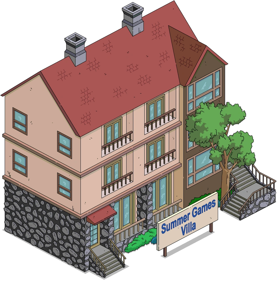 Summer Games Villa | Los Simpson Springfield Wiki | Fandom