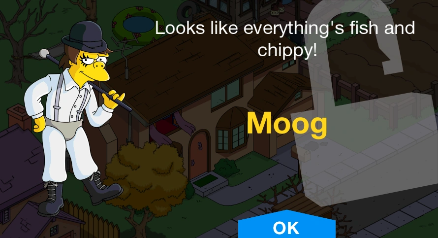 Moog | The Simpsons: Tapped Out Wiki | Fandom