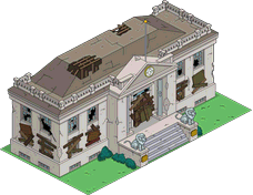 Damaged Court House | The Simpsons: Tapped Out Wiki | Fandom