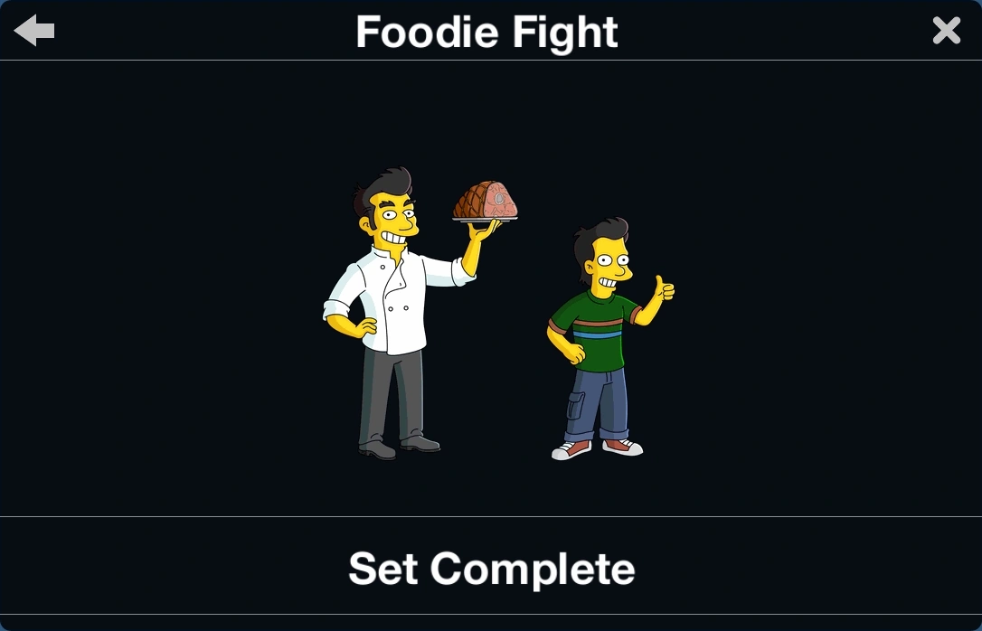 Category:Foodie Fight | The Simpsons: Tapped Out Wiki | Fandom