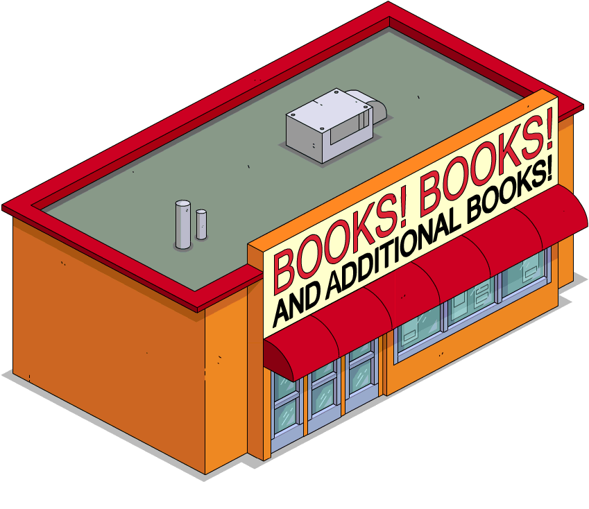 Books! Books! And Additional Books! | The Simpsons: Tapped Out Wiki ...