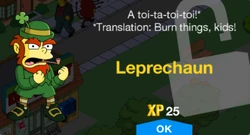 Simpsons Leprechaun Leprechaun | The Simpsons: Tapped Out Wiki