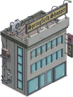 Mirrored Springfield Shopper | Los Simpson Springfield Wiki | Fandom