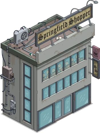 Mirrored Springfield Shopper | The Simpsons: Tapped Out Wiki | Fandom