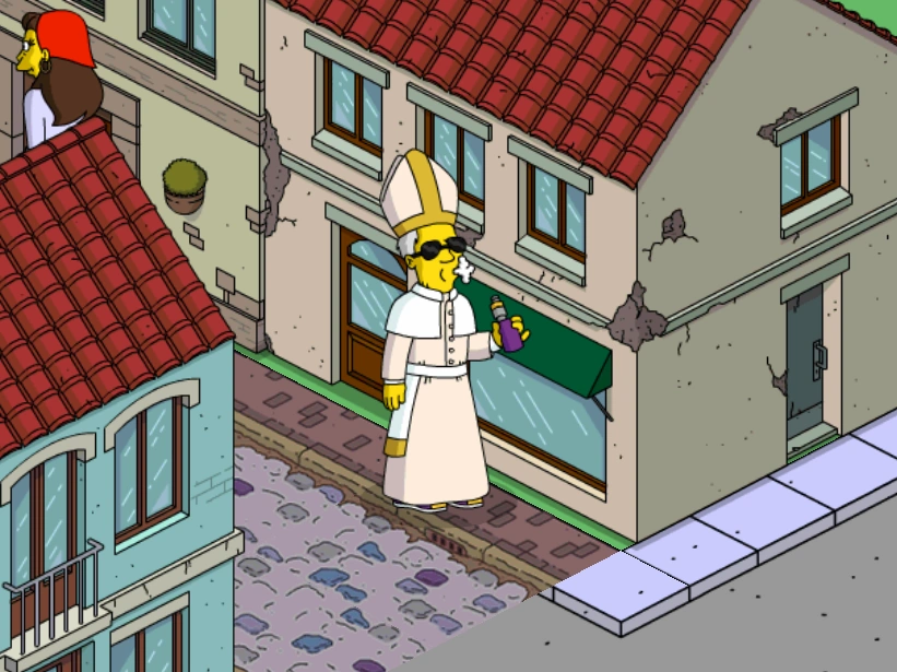 Give 'Em Enough Pope | The Simpsons: Tapped Out Wiki | Fandom